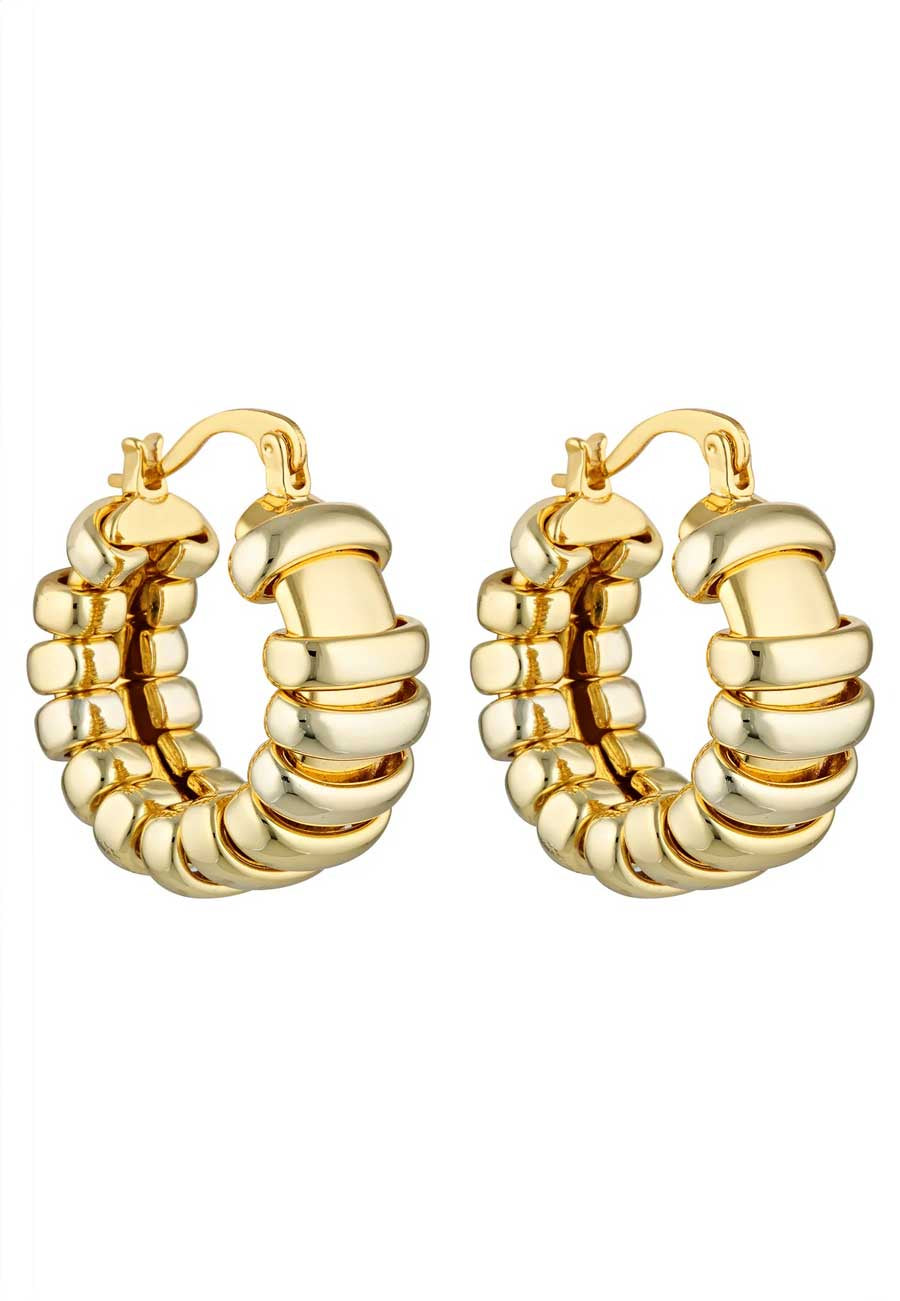 Porter Jewellery Turtle Hoops Gold – Uncommon
